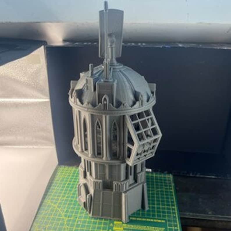 Control Tower Outpost 12 Wargaming Terrain 28mm Printed on FDM Bambu ...