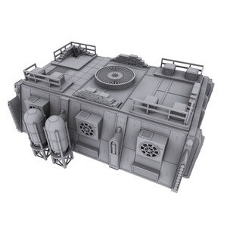 Barracks - Outpost 12 - Wargaming Terrain 28mm - Printed on FDM Bambu ...
