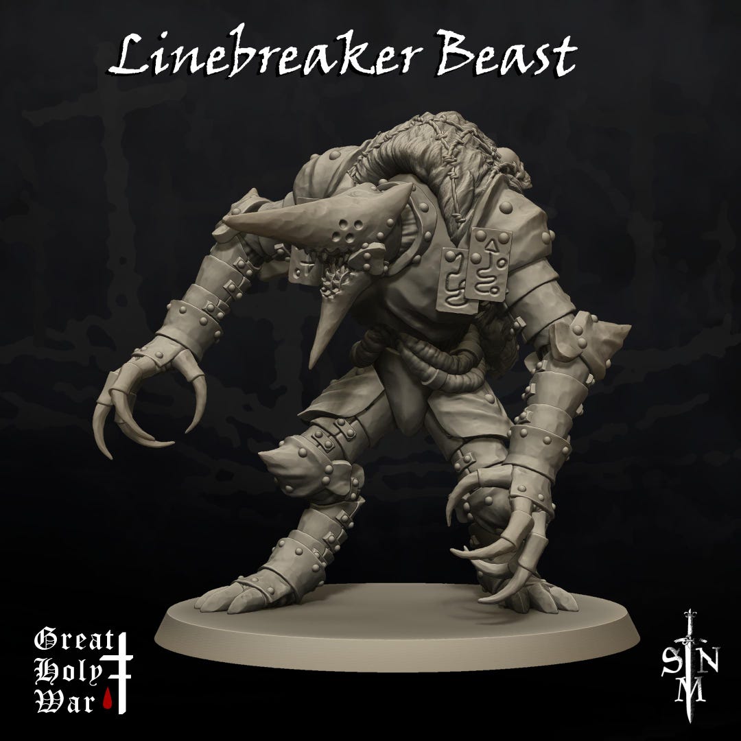 SNM - Linebreaker Beast - (custom Order) - Etsy