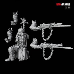 Red Makers - Renegade Death Squad X10 - Heretics (custom Order) - Etsy