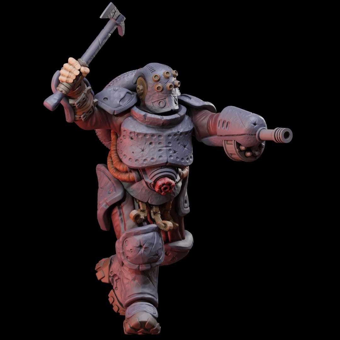 Stormforge Miniatures - Heretic Cultist Raider 03 - (custom Order) - Etsy