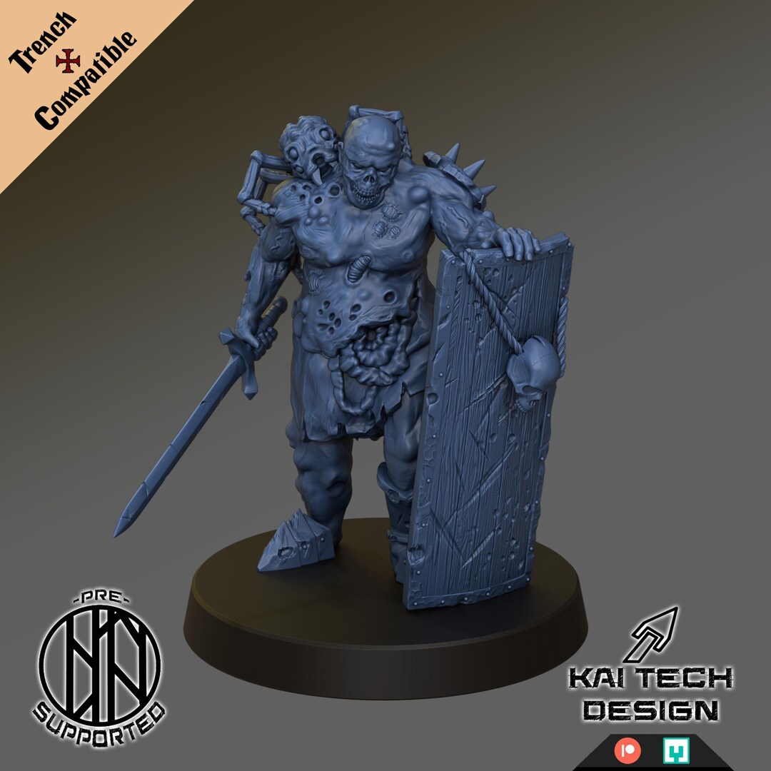 Kaitech - Corpse Guard Melee - Trench Crusade Compatible (custom Order ...