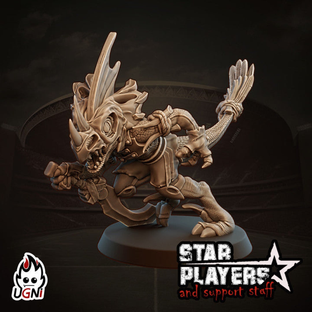 Brobl and Bron - Star Player - Designed by UGNI Miniatures - Fantasy ...