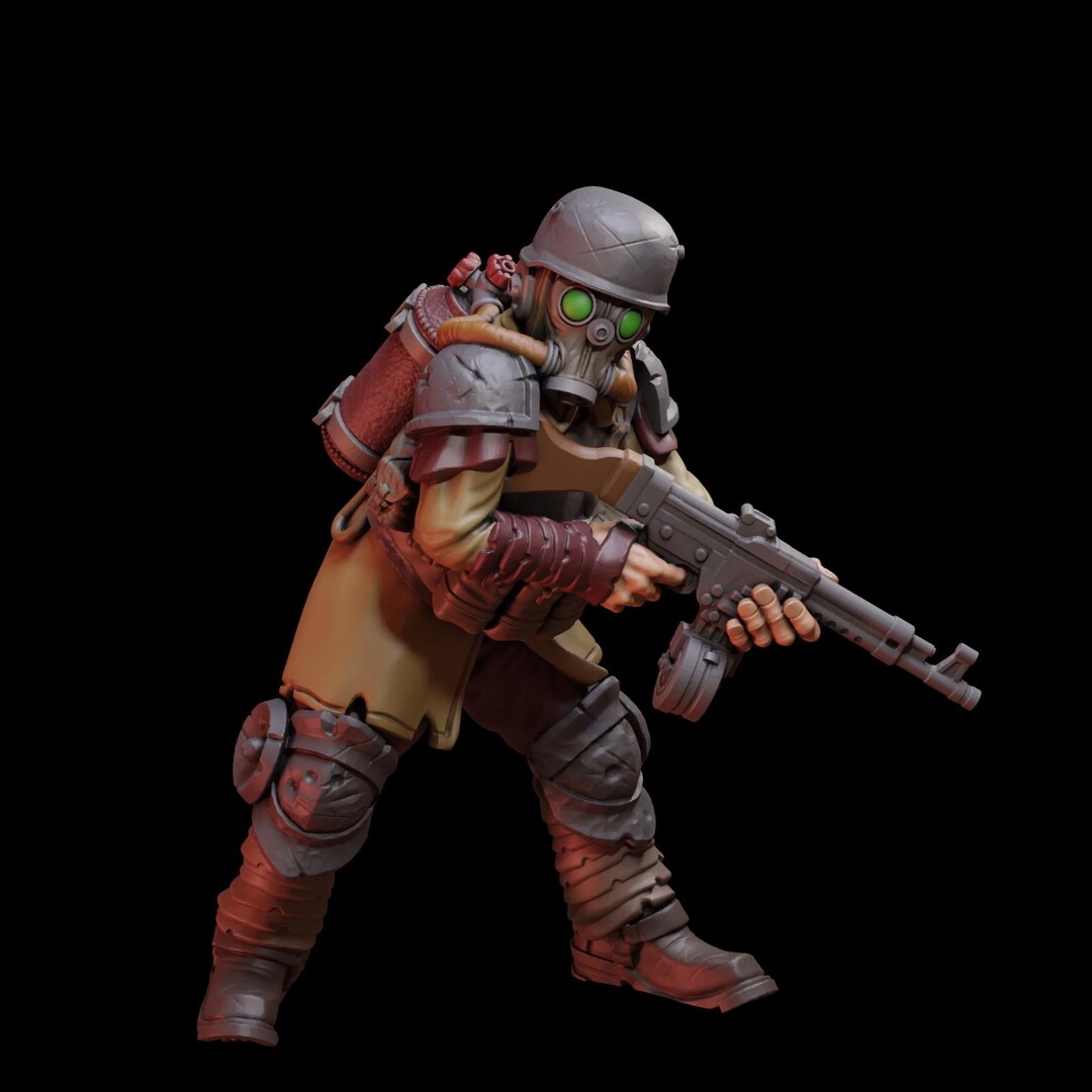Stormforge Miniatures - Heretic Marine 03 - (custom Order) - Etsy