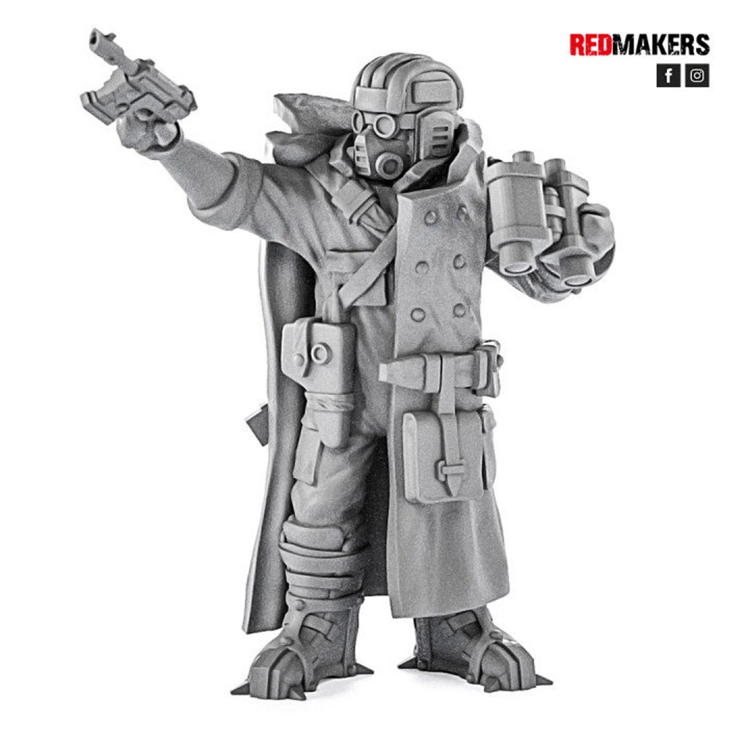 Red Makers - Ice Warriors Tank Commander (custom Order) - Etsy