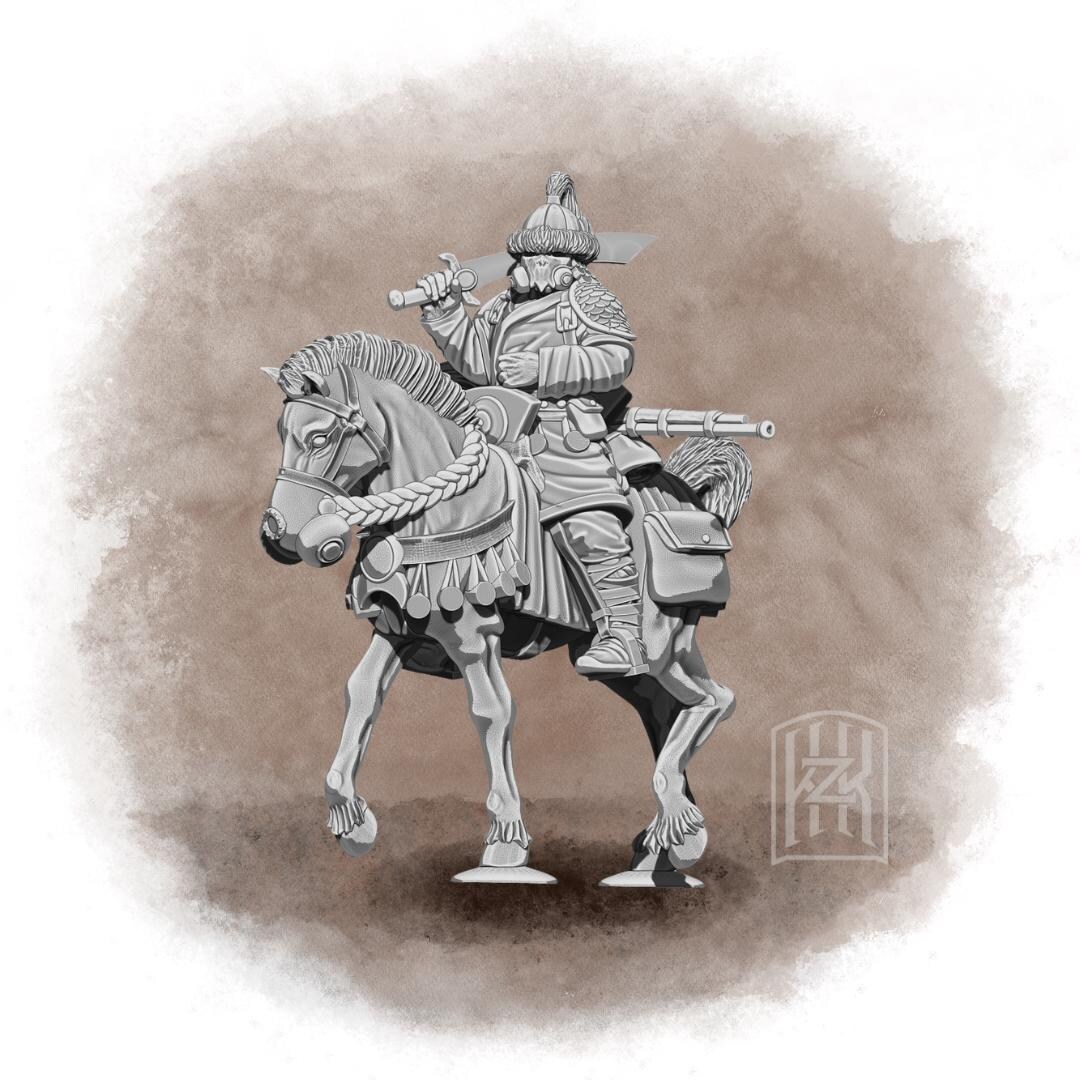 Kzk Minis - Trench Wars - the Qarīn-kumun - Azeb Riders (custom Order ...