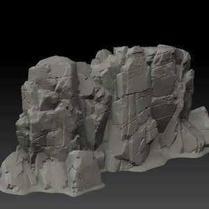 Stone Trove - Border Cliffs - Wargaming Terrain 28mm - Large Bundle Set ...