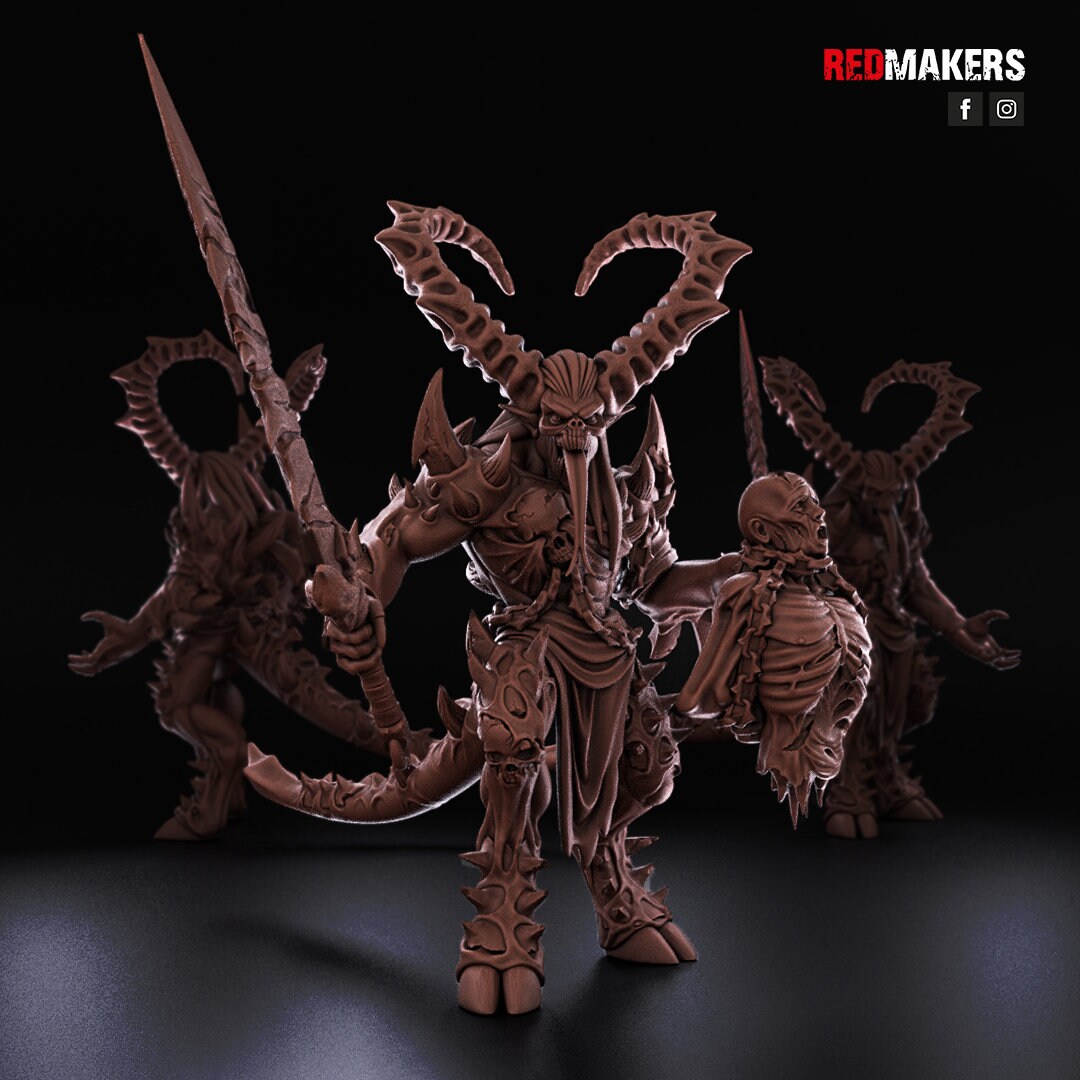 Red Makers - Bloodthirsty Demon Master (custom Order) - Etsy