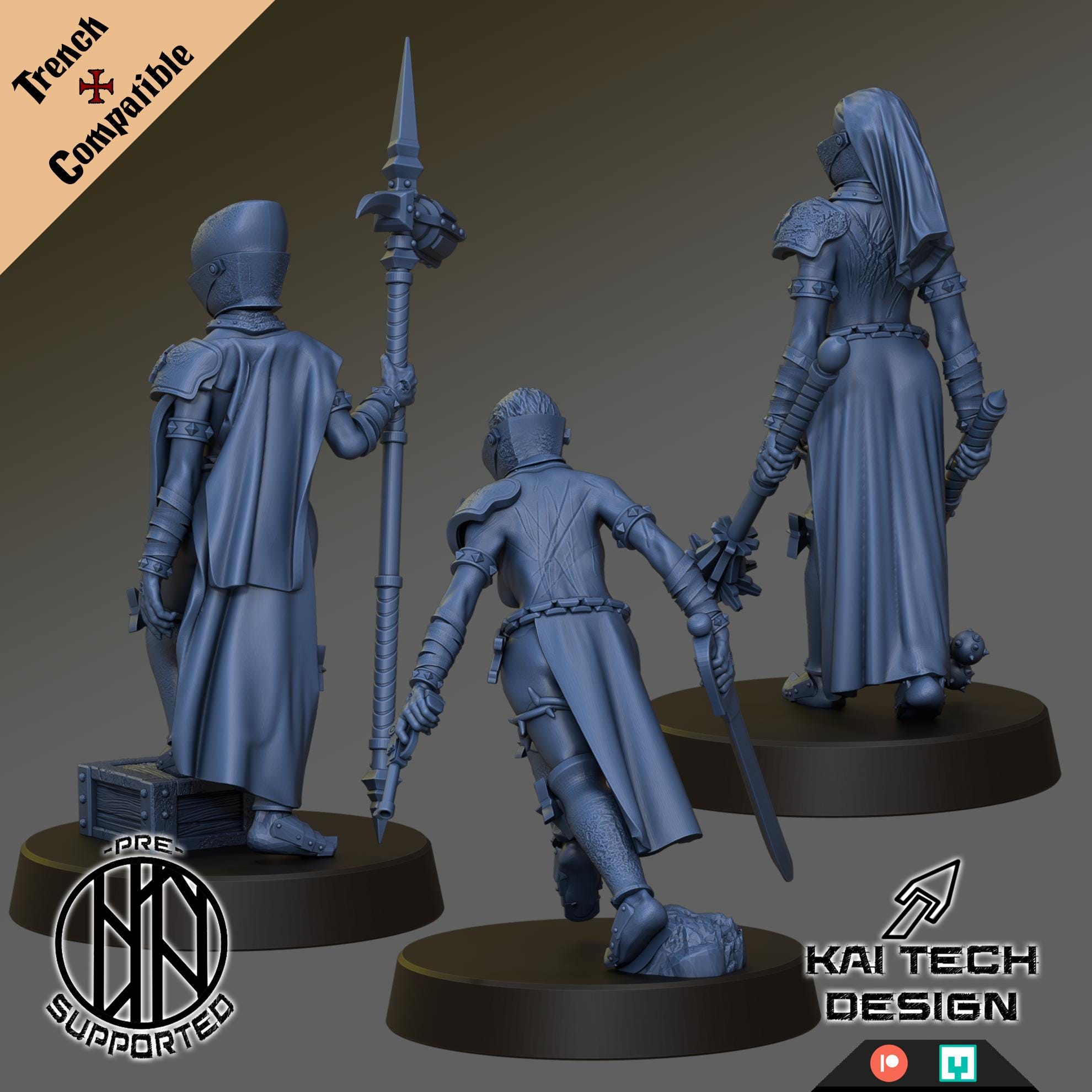 Kaitech - Pilgrims Stigmatic Nun - (custom Order) - Etsy