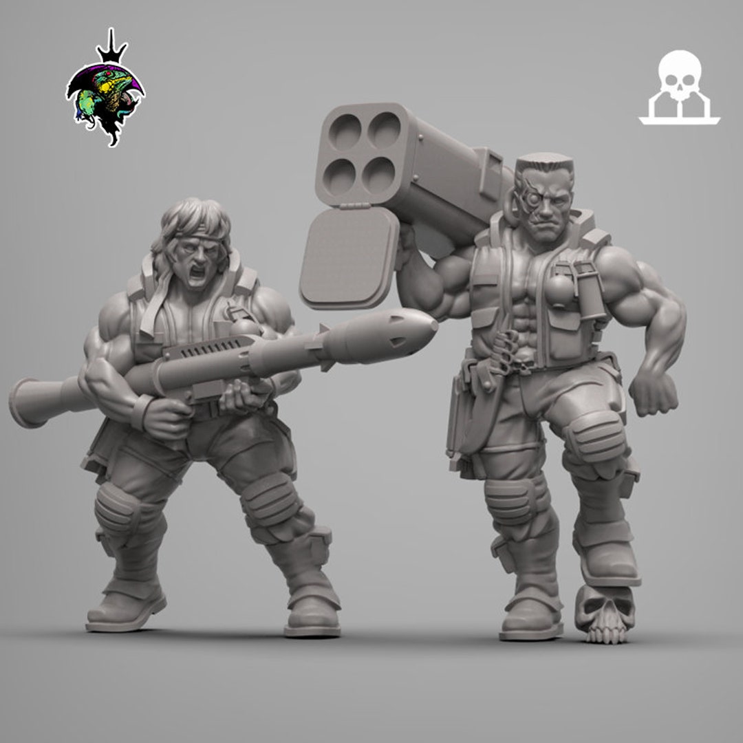 Spacenam - Zorbo and Duke V2 - Reptilian Overlords (custom Order) - Etsy