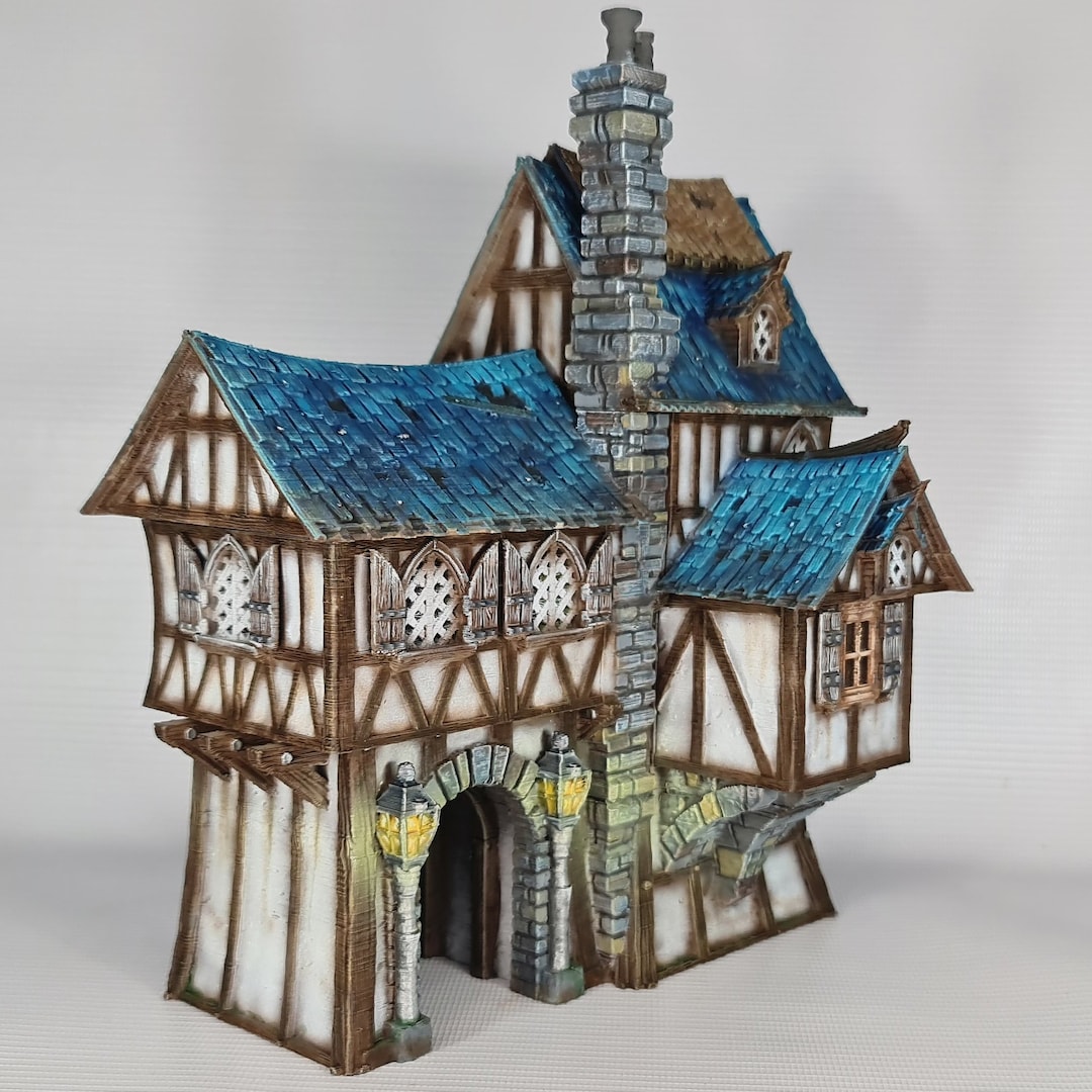 The Frost 2 - Old Keep Barracks - Wargaming Terrain 28mm - Printed on ...