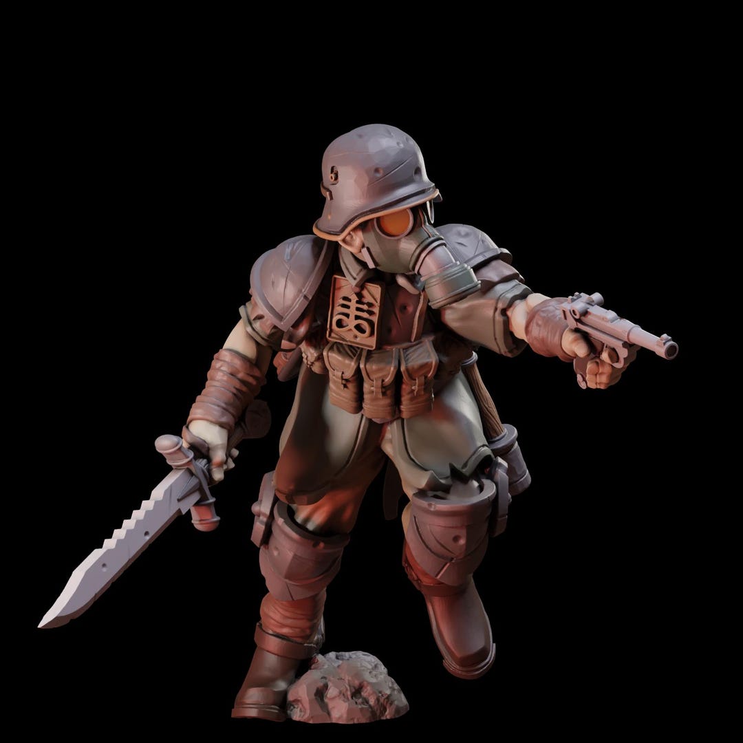 Stormforge Miniatures - Heretic Pistoleer 02 - (custom Order) - Etsy