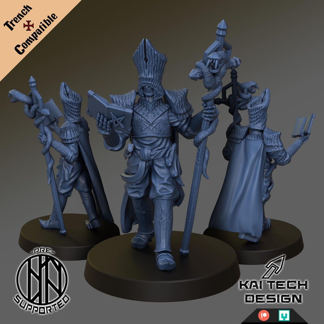 Kaitech - Heretics Priest - Trench Compatible (custom Order) - Etsy