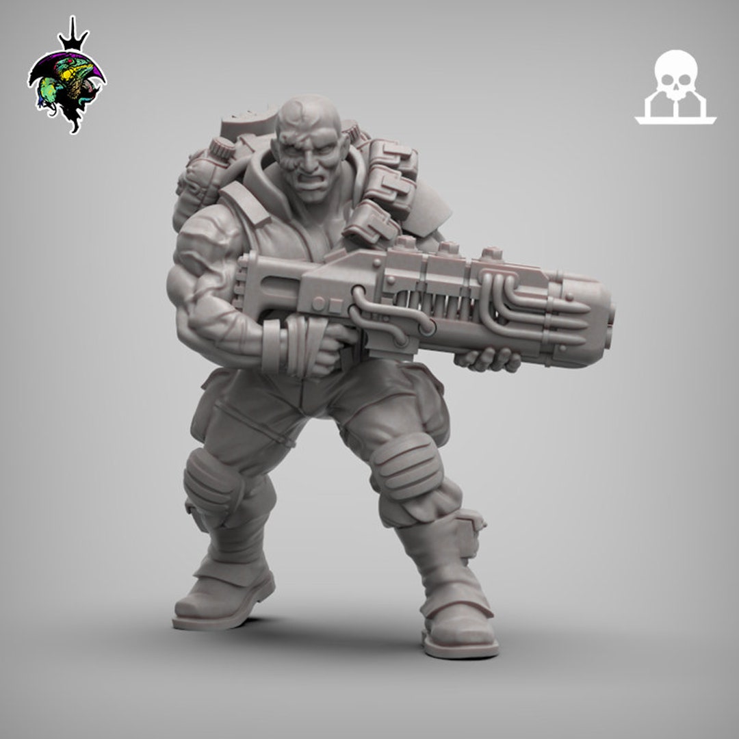 Spacenam - Plasrifle Team X2 - Reptilian Overlords (custom Order) - Etsy