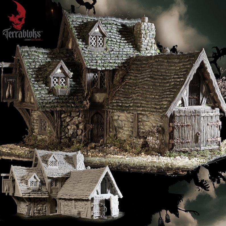 Fanny's Smoked Kipper House - Wargaming Terrain 28mm / 32mm - Printed ...