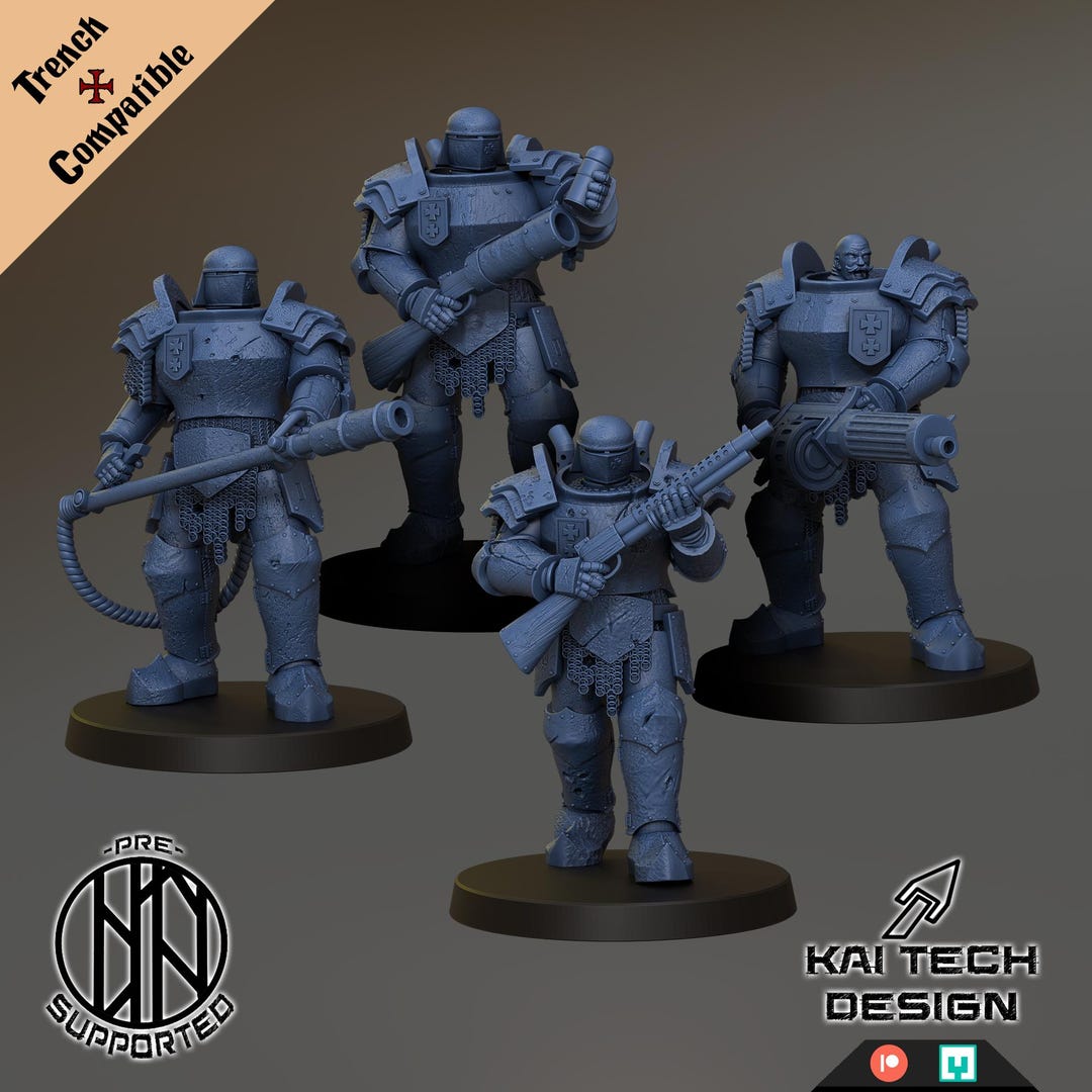 Kaitech - Antioch Mech Infantry - (custom Order) - Etsy