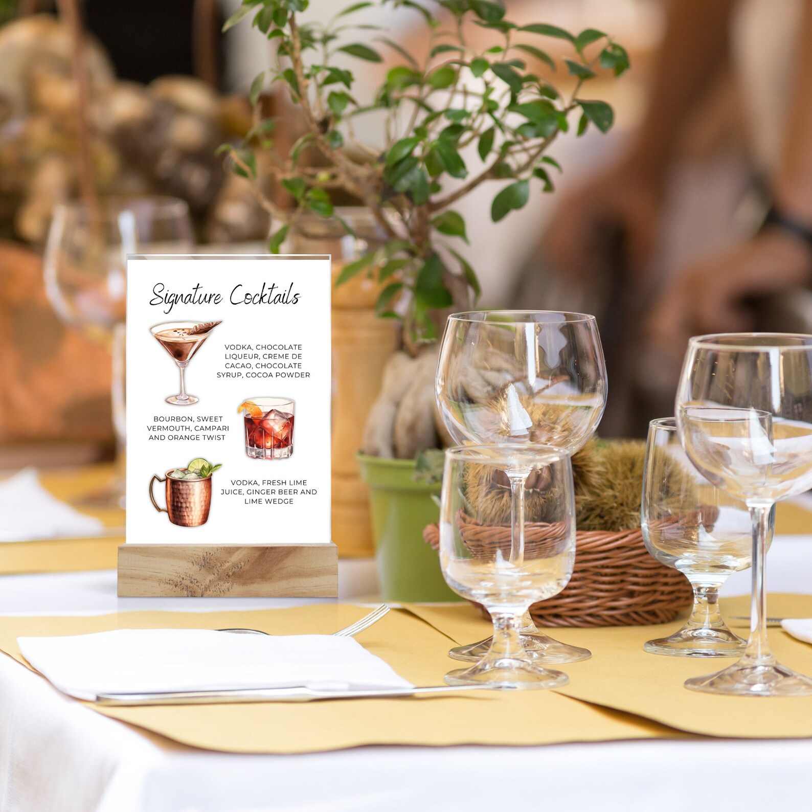 Cocktail Clipart Bundle Watercolor Cocktail Clipart Bundle Wedding ...