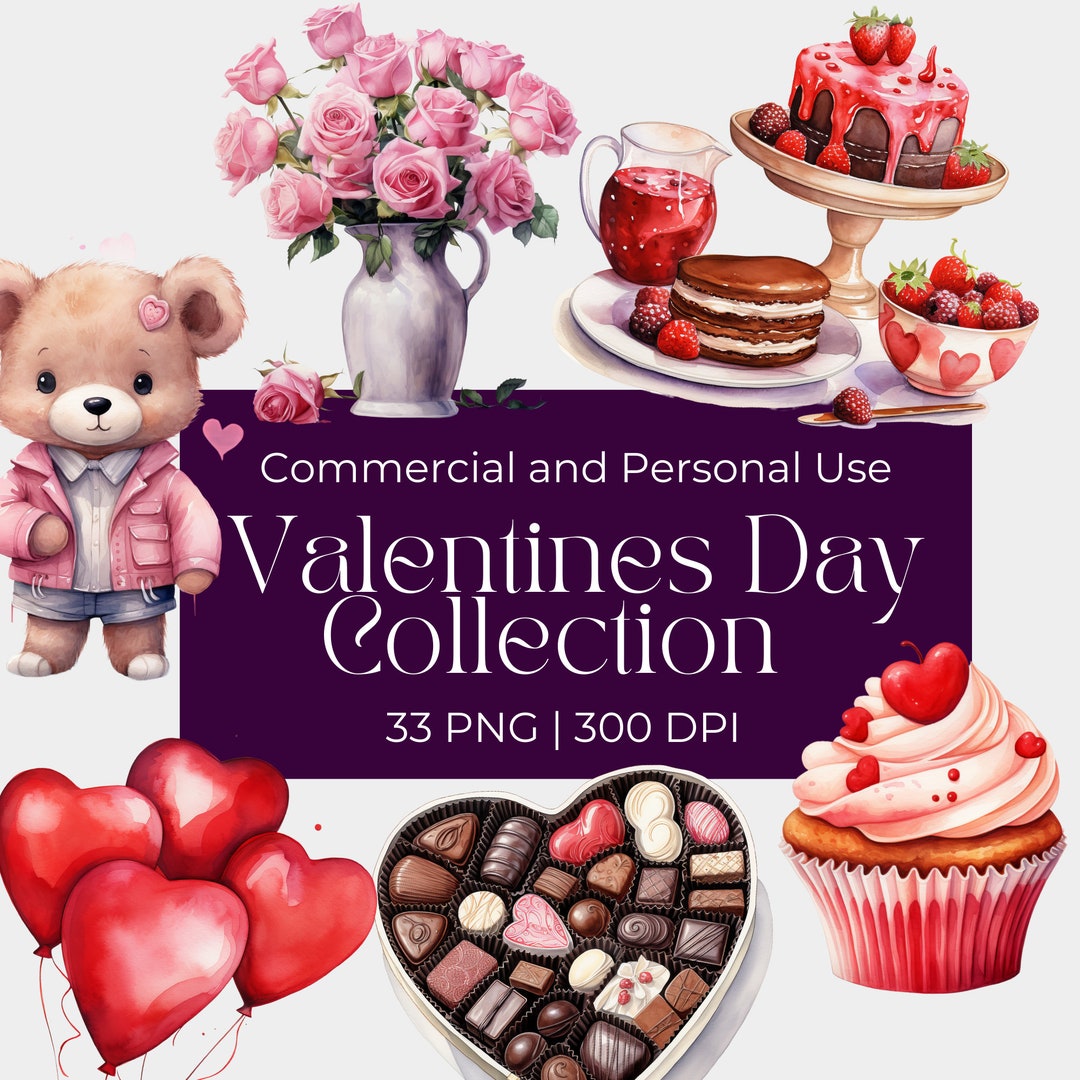 Valentines Day Clipart Sweet Valentines Day Clipart Baking Clipart ...
