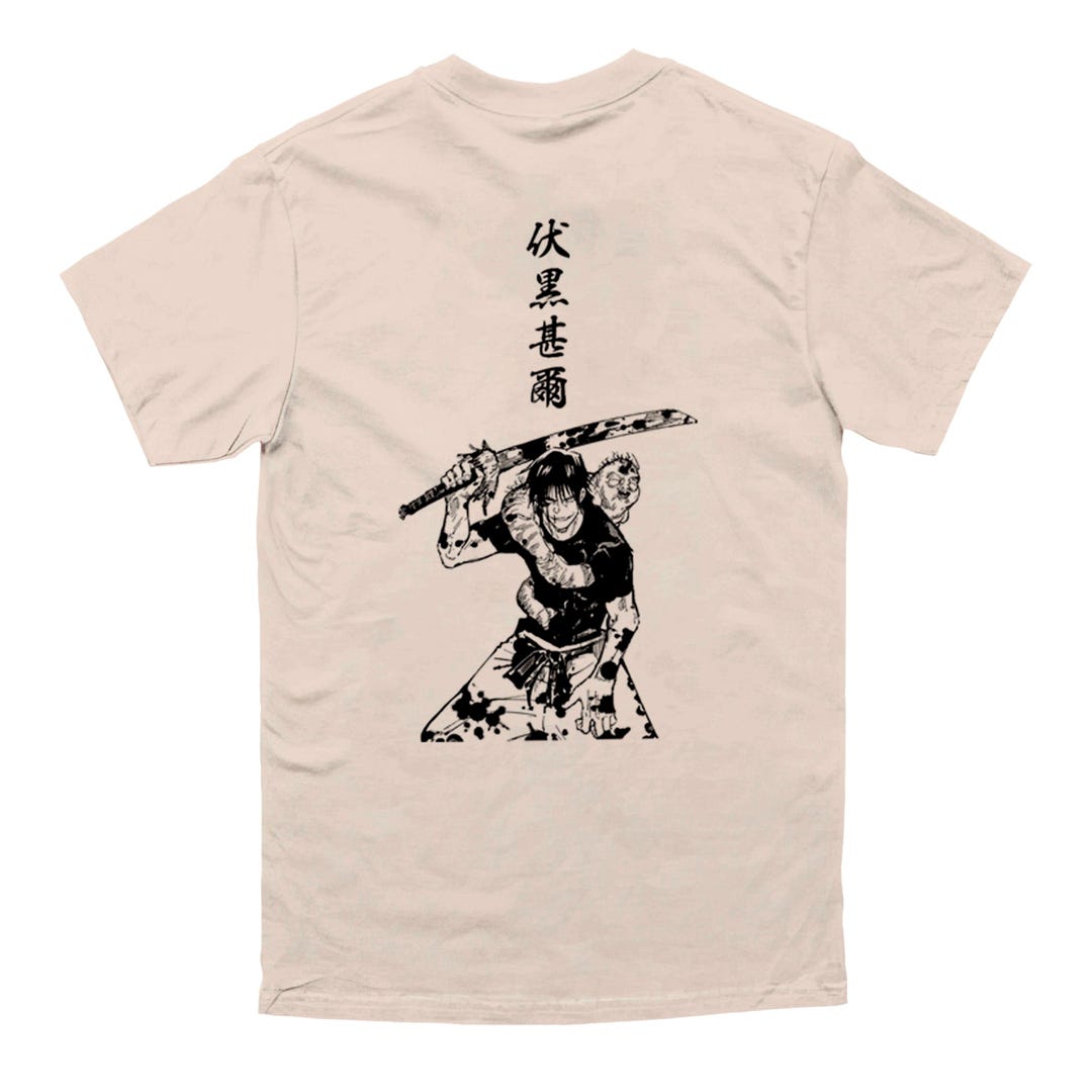 Anime Shirt, Toji Fushiguro, Toji Shirt, Manga Shirt, Anime Lover ...