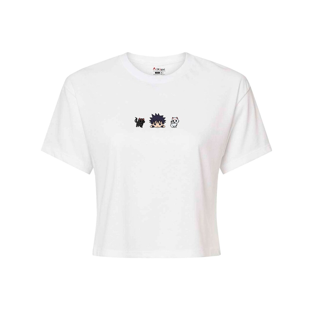 Anime Crop Top, Fushiguro, Manga Shirt, Anime Lover, Gift for Anime ...
