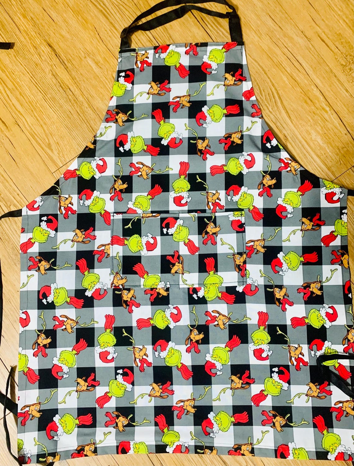Apron, Christmas Apron, Grinch, the Grinch Who Stole Christmas, - Etsy