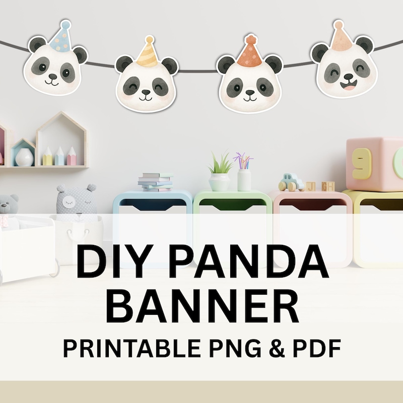 Panda Birthday Party - Etsy