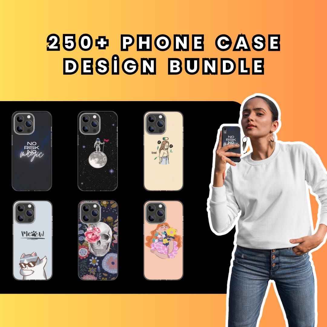 Phone Case Designs, 250 Phone Case Designs Bundle, Sublimation Phone ...