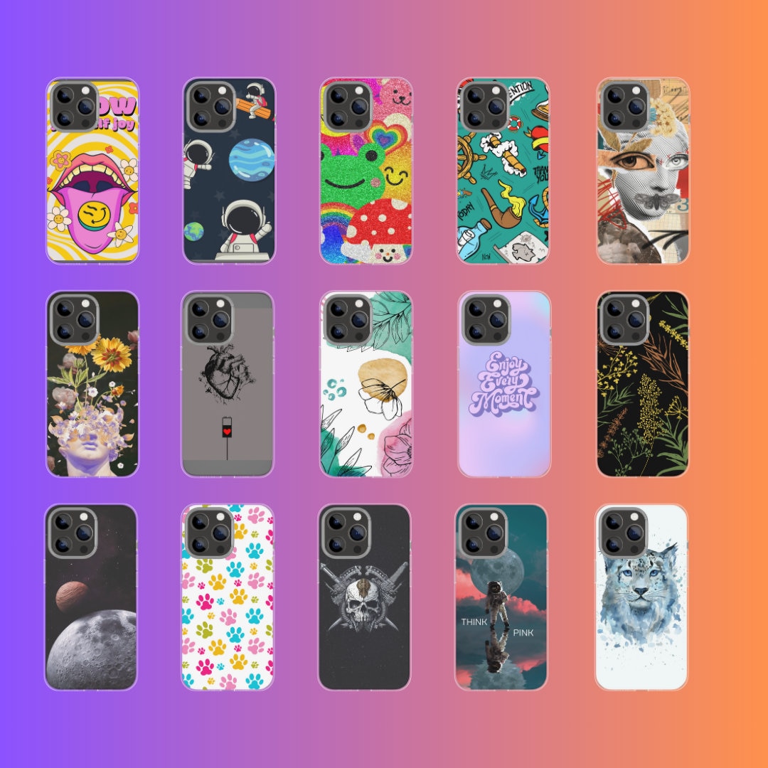 Phone Case Designs, 400 Phone Case Designs, Sublimation Phone Case ...