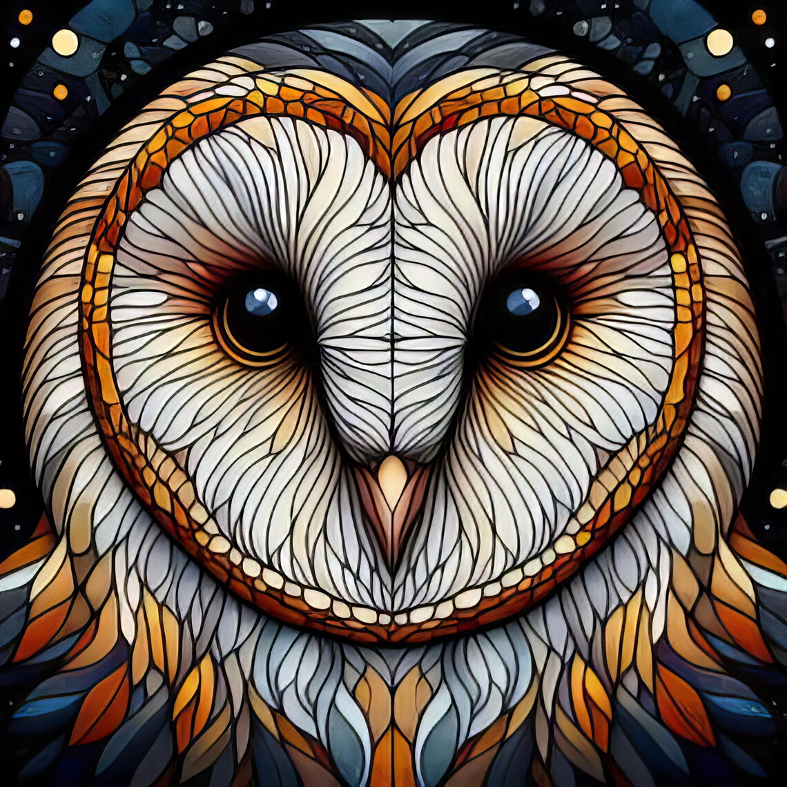 Mosaic Owl Mega Bundle Clipart - Etsy
