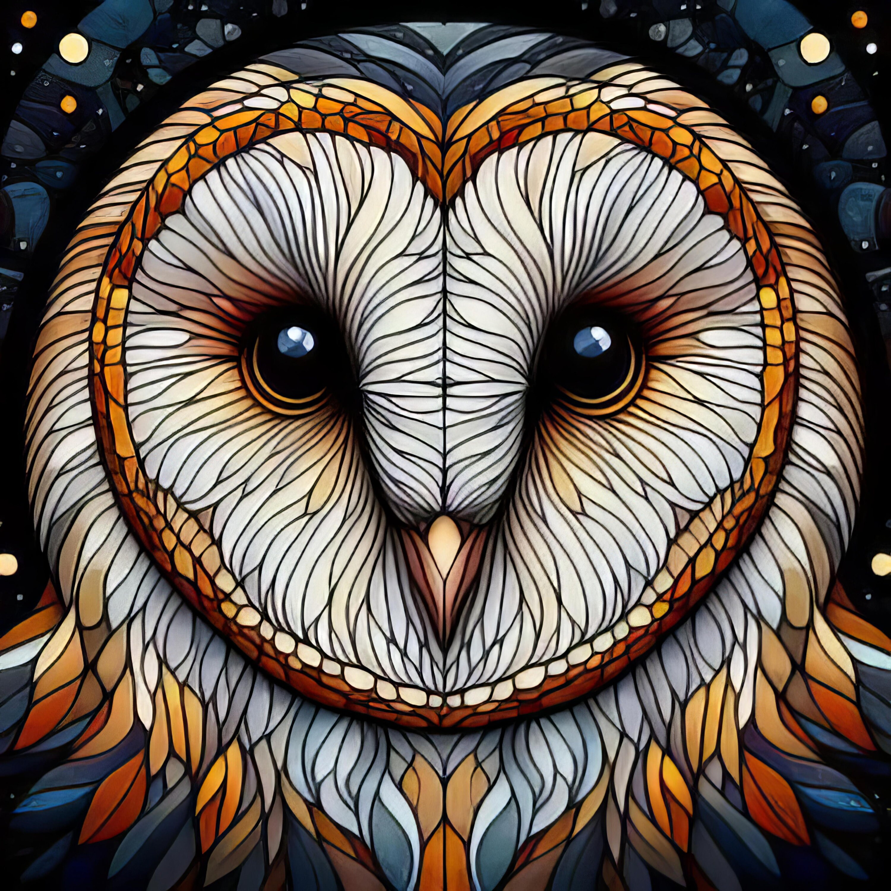 Mosaic Owl Mega Bundle Clipart - Etsy