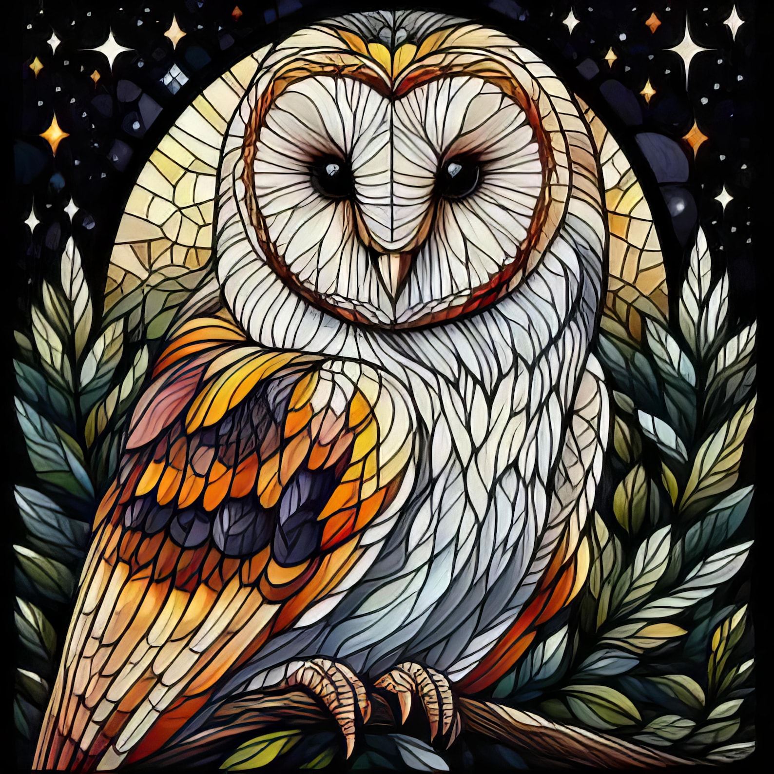 Mosaic Owl Mega Bundle Clipart - Etsy