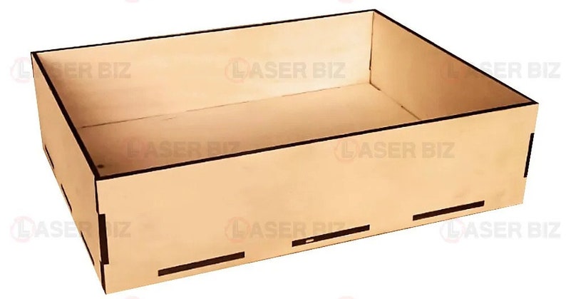 SVG Digital File for Multiple Size Boxes All is Needed 3mm Ply and ...