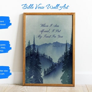 JW Year Text 2024 | Bible Verse Poster JW | Printable Wall Poster US ...