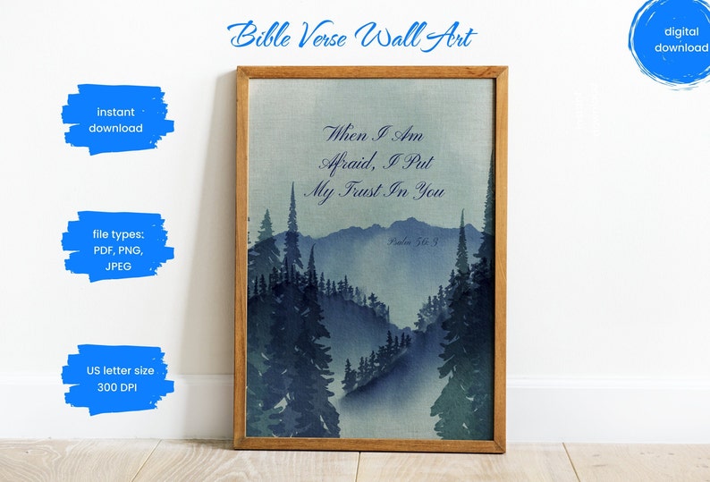 JW Year Text 2024 | Bible Verse Poster JW | Printable Wall Poster US ...