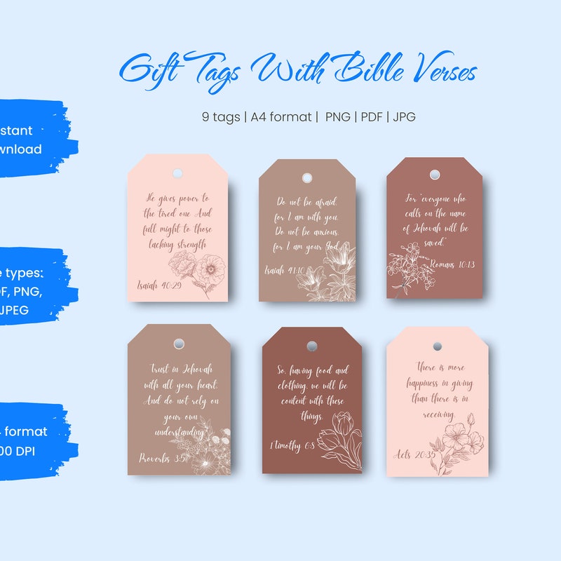 Scripture Gift Tag - 60+ Gift Ideas for 2025