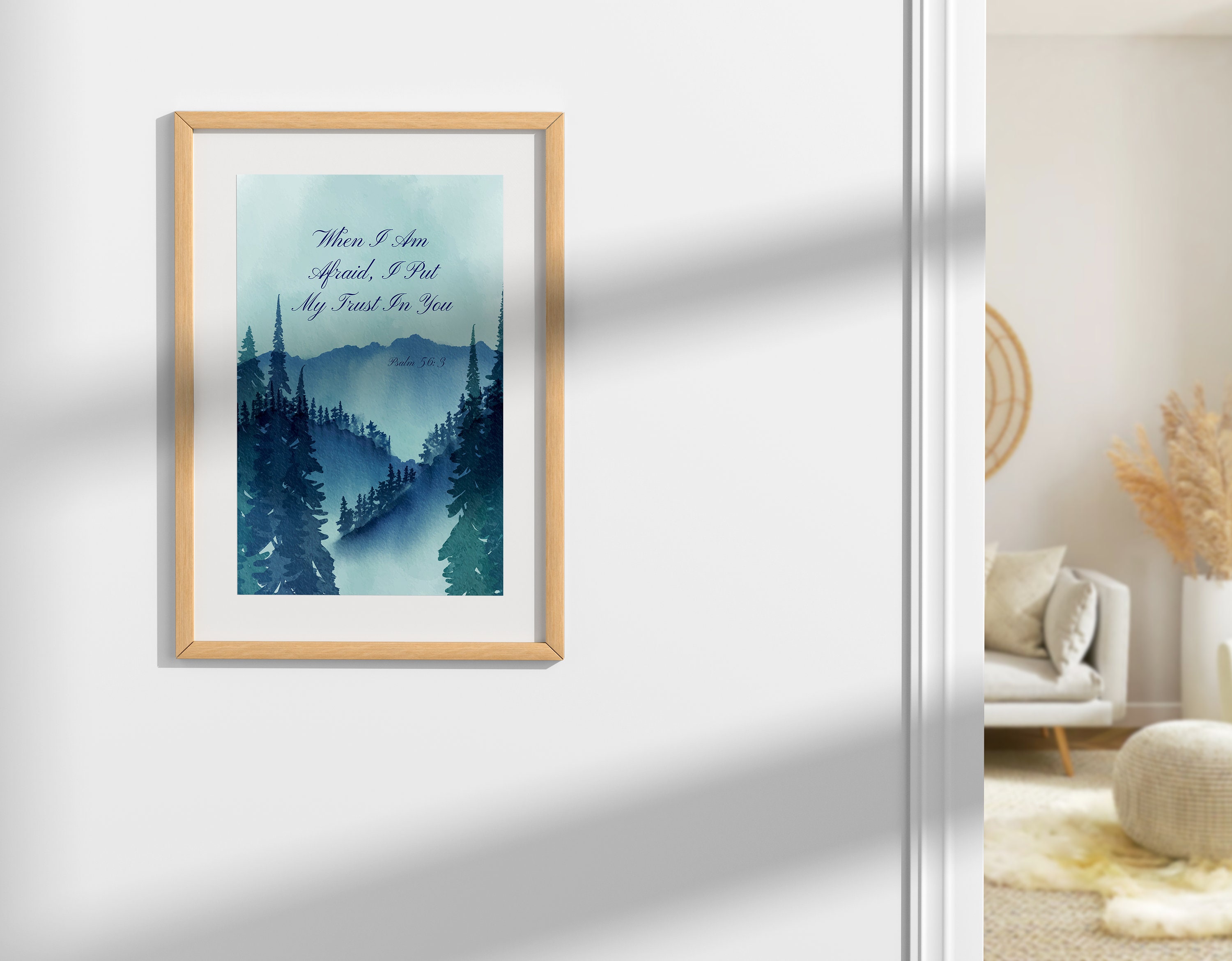 JW Year Text 2024 Bible Verse Poster JW Printable Wall Poster US Letter ...