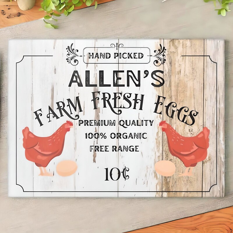 Fresh Eggs Sign - Etsy