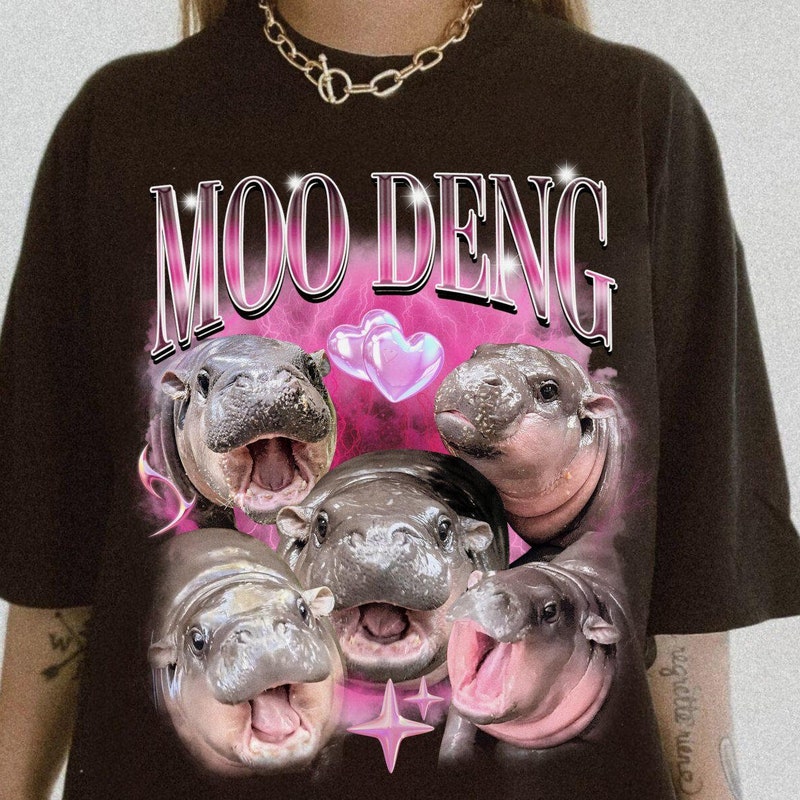 Moo Deng Shirt - Etsy