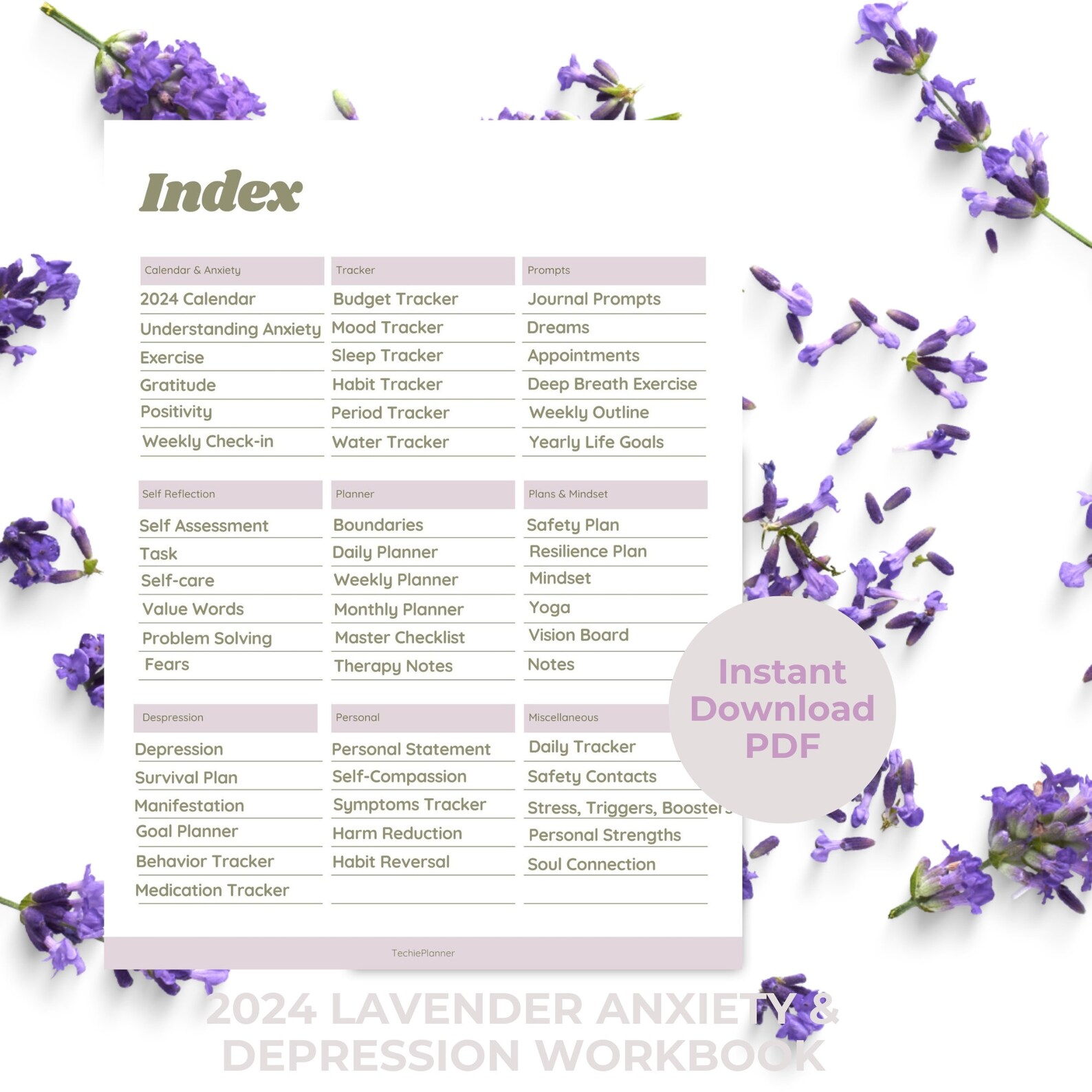 Purple Schema Therapy Digital Book Digital Planner CBT Workbook ...