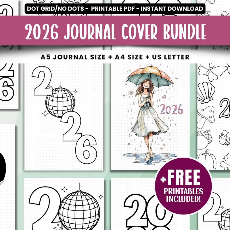 Bullet Journal 2026 - Etsy