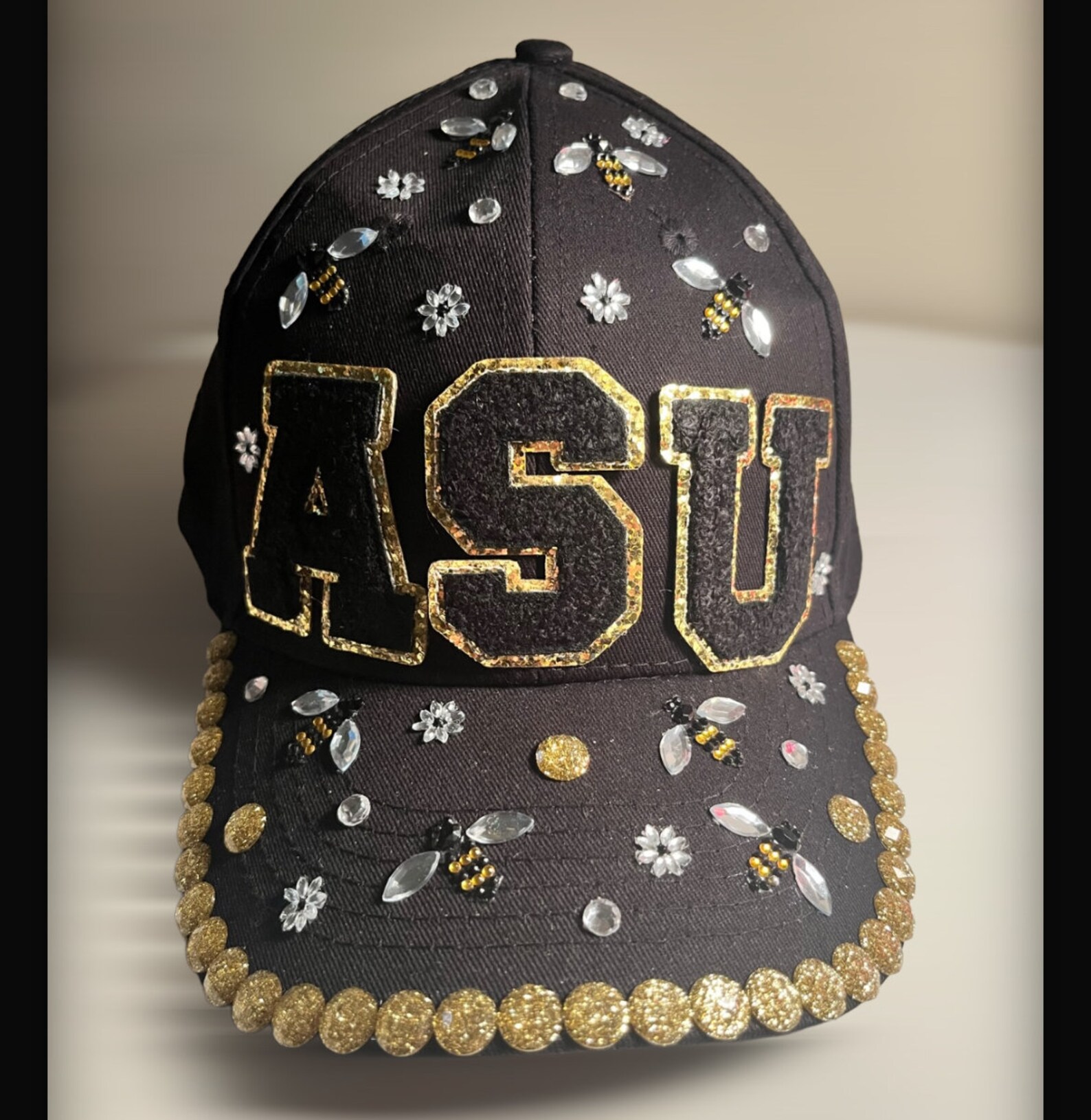 Custom Bling Hats, Sparkly Accessories for Any Occasion, Handmade Glam ...