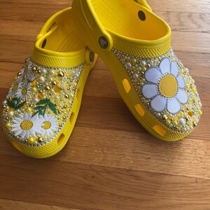 Dazzling Bling Crocs, Custom Sparkly Shoes, Handmade Rhinestones Crocs ...