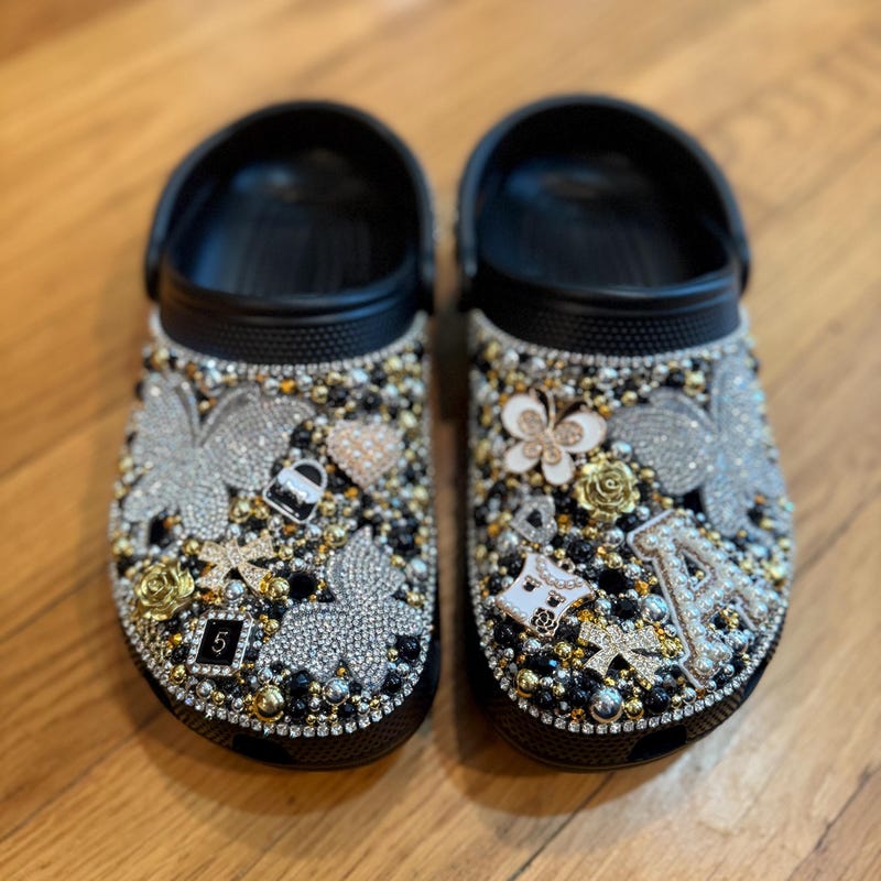 Croc Sparkly Bling - Etsy