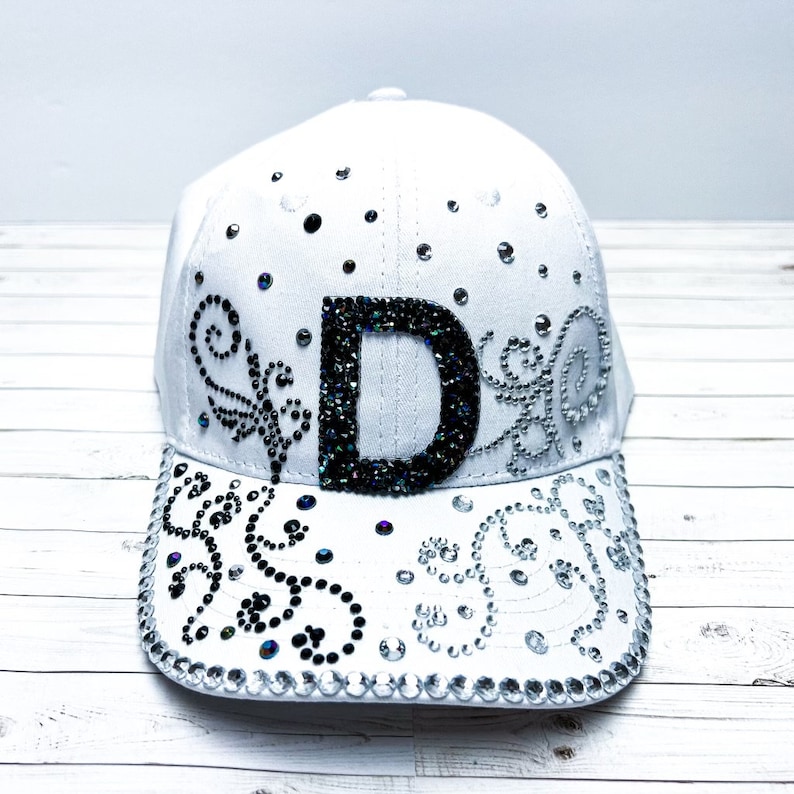 Custom Bling Hats, Sparkly Accessories for Any Occasion, Handmade Glam ...