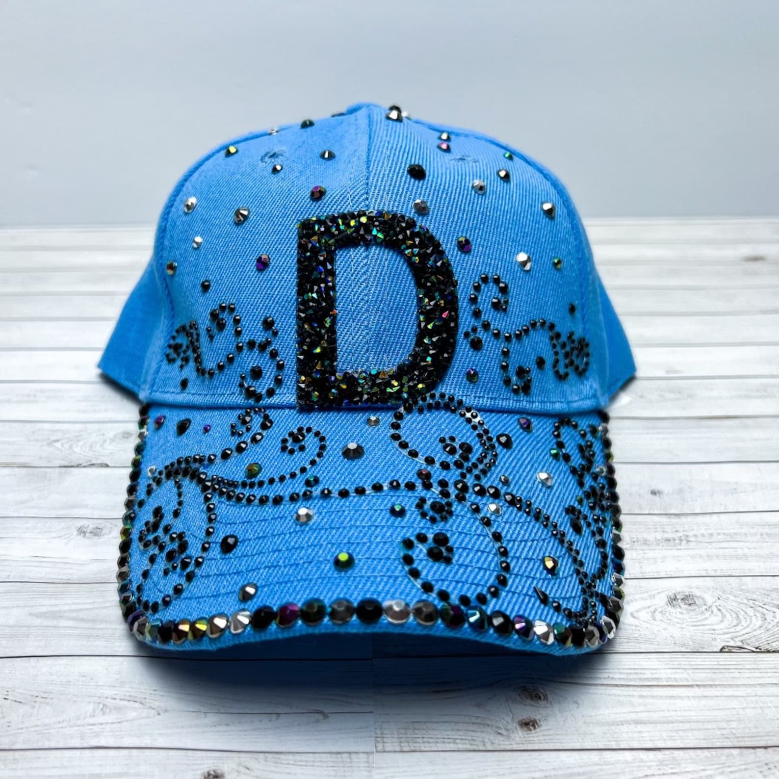 Custom Bling Hats, Sparkly Accessories for Any Occasion, Handmade Glam ...