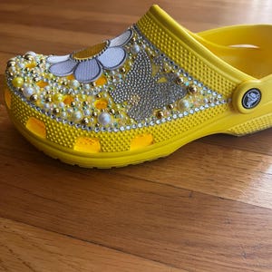 Dazzling Bling Crocs, Custom Sparkly Shoes, Handmade Rhinestones Crocs ...
