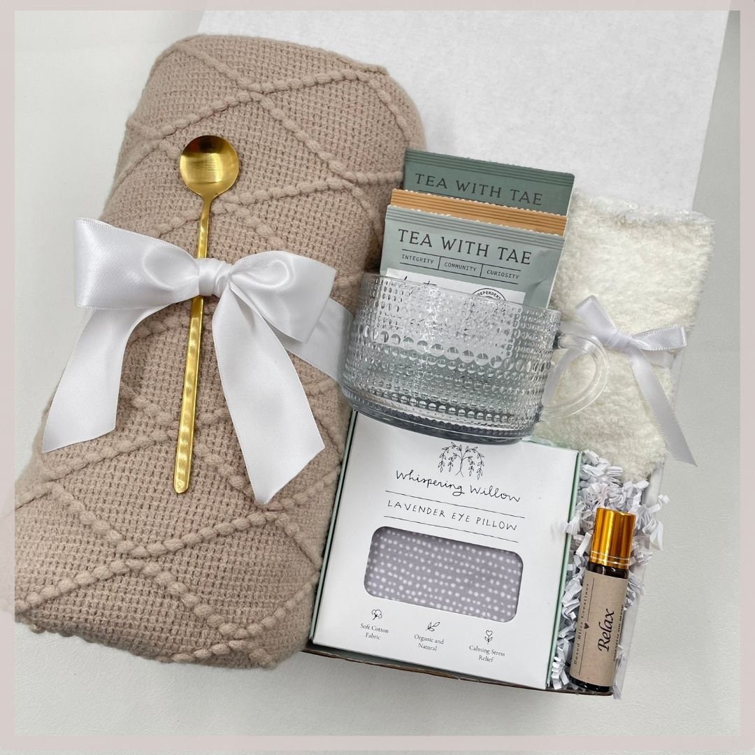 Recovery Gift Box Basket Gift for Her, Get Well Soon, All Natural Gifts ...