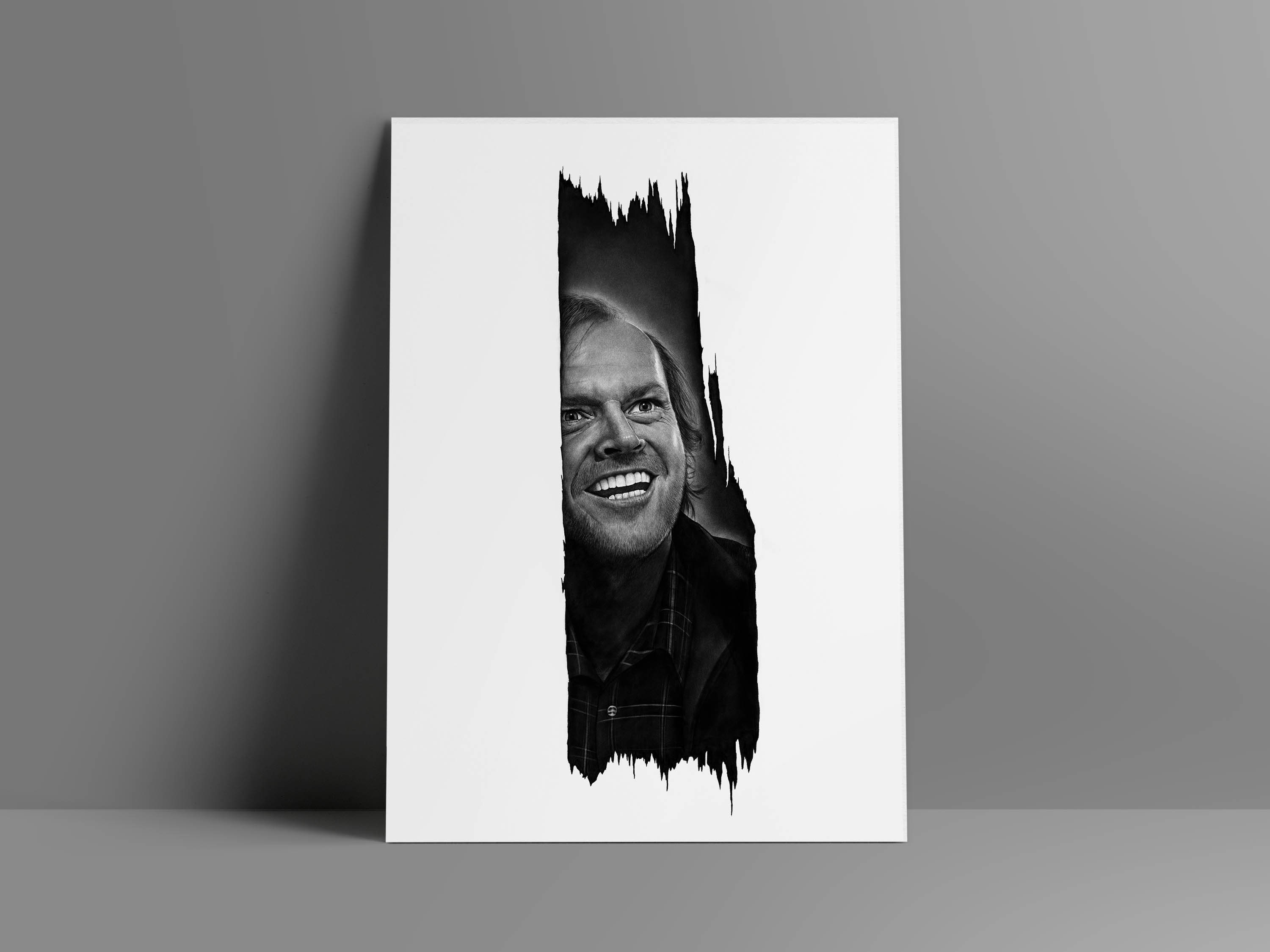 The Shining Art Print A4 - Movie Poster Alternative Film Art Here's ...