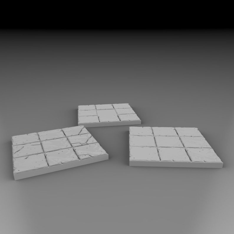 3d Printed Dungeon Tiles 25 Pc. - Etsy
