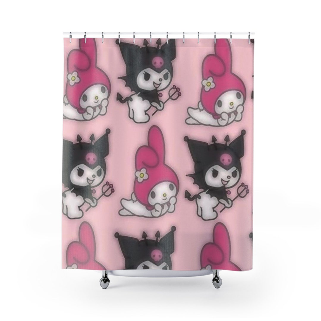 Melody and Kuromi Shower Curtains - Etsy